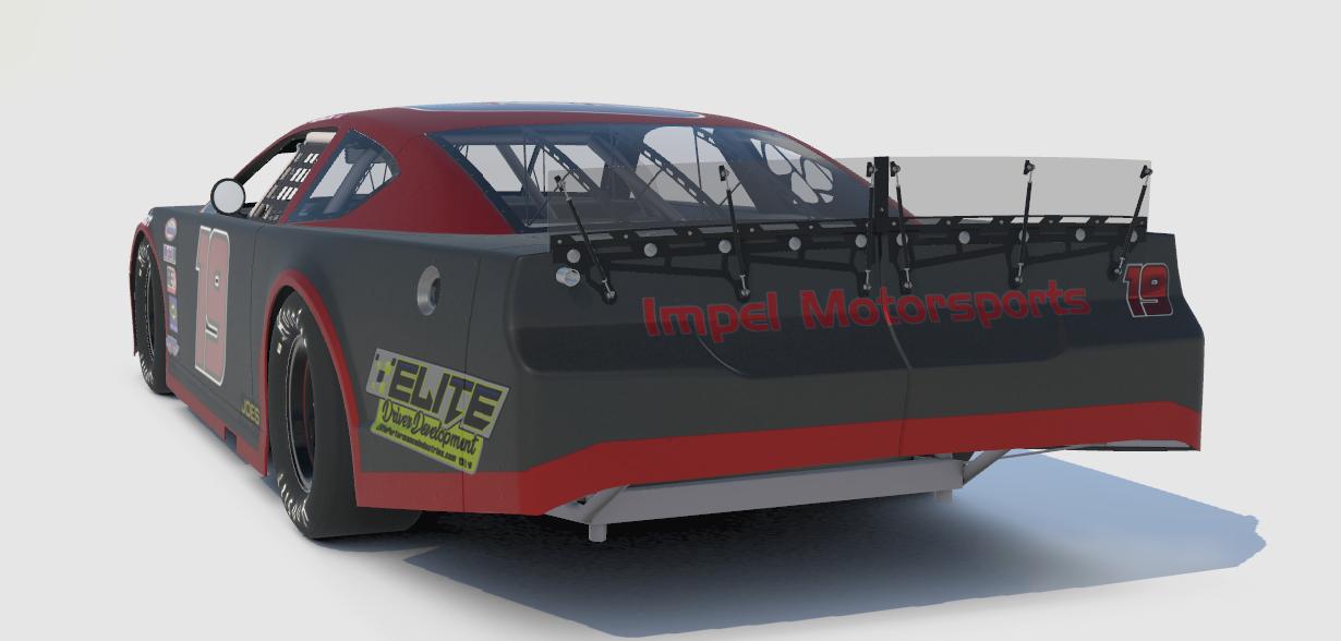 Justin Hamlin Super Late Model by Steven Ayers Jr - Trading Paints