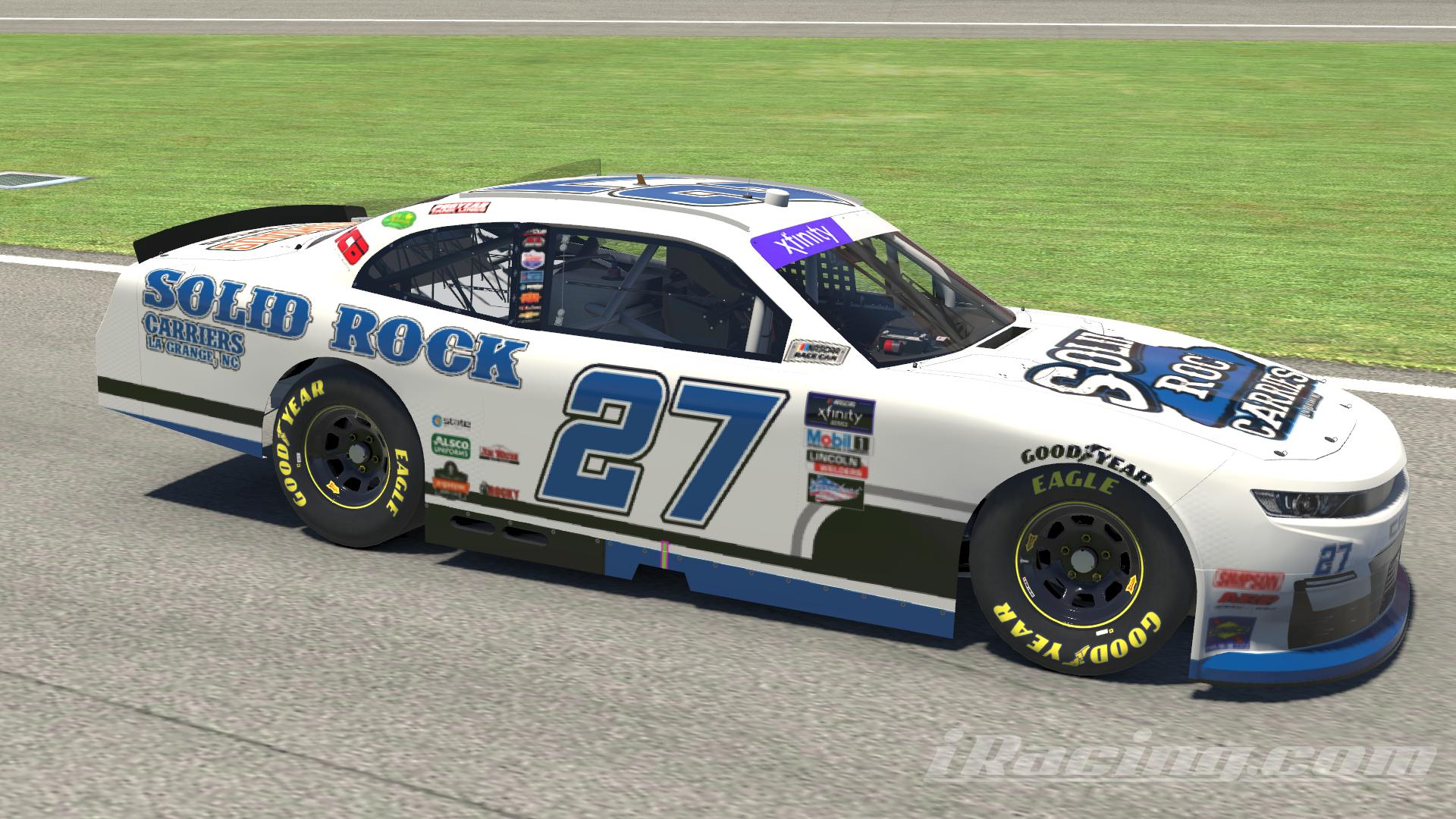 Jeb Burton Solid Rock Carriers Camaro by Matthew Meyer3 - Trading Paints