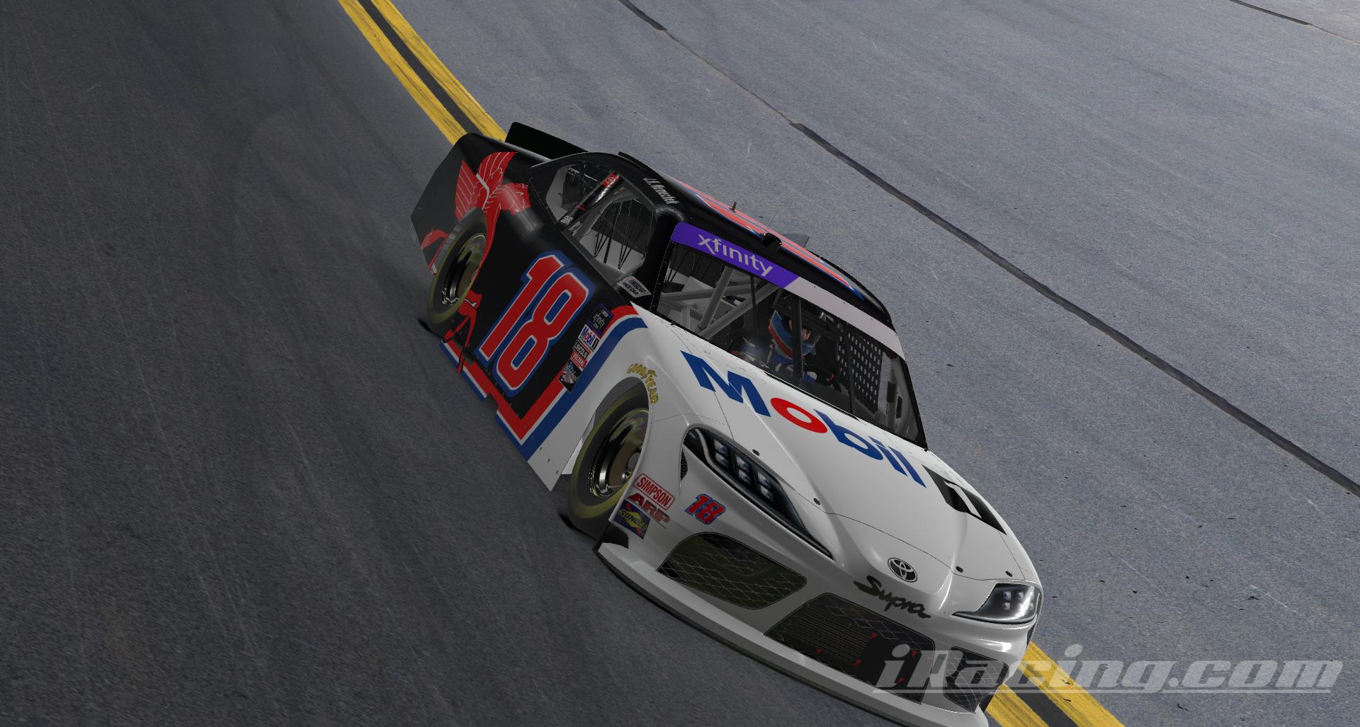 John Hunter Nemechek Mobil 1 Xfinity No Number by Martin Roberg ...