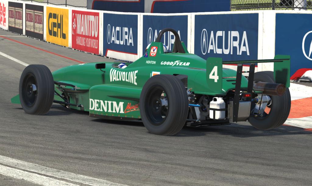 1982 Tyrrell 011 Ford 4 Brian Henton Las Vegas Gp By Paul Bijnsdorp