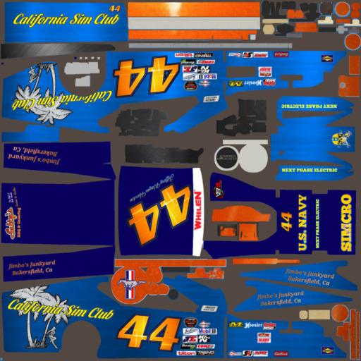 csc tour mod 44 orange by Jeffery Hardin - Trading Paints