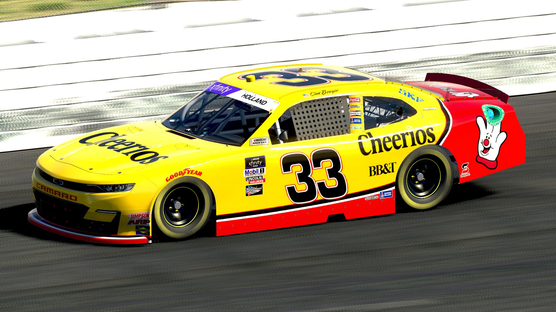 2011 Clint Bowyer Cheerios Xfinity Car by Dylan Holland - Trading Paints