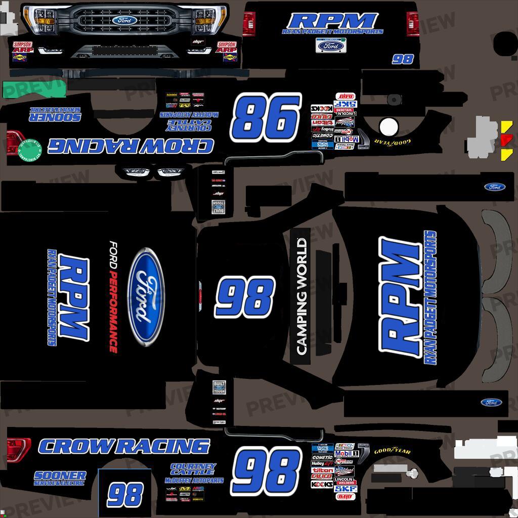 Ryan Padgett TRUCK by Scott D Thomason - Trading Paints