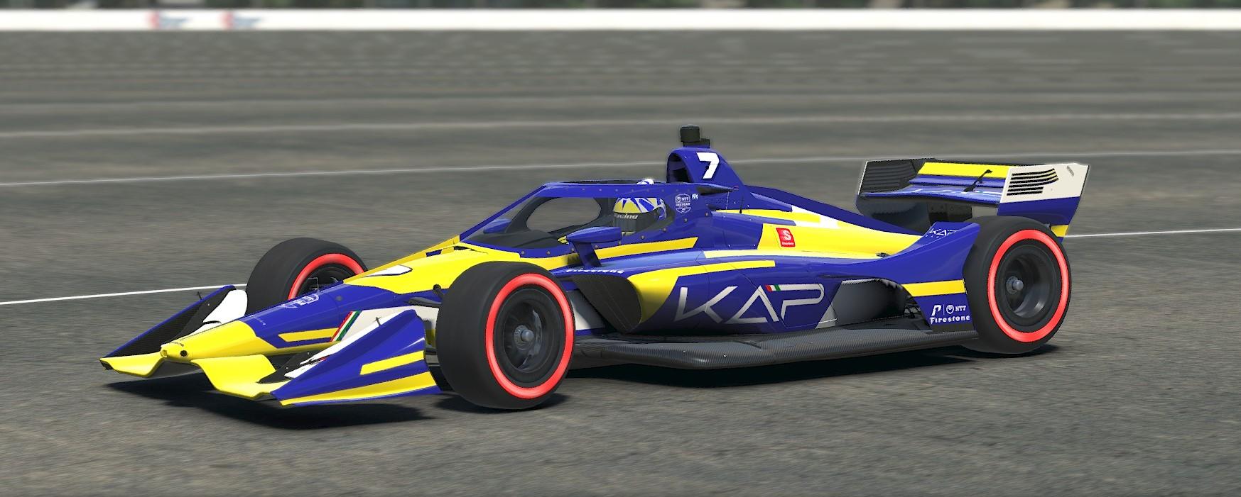 Indycar Dallara IR18 by Gianluca Cappellini - Trading Paints