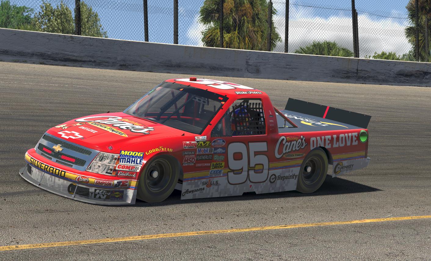 Raising Canes Repairify Awesome Shop 95 Mike Peters Gulf Coast Racing ...