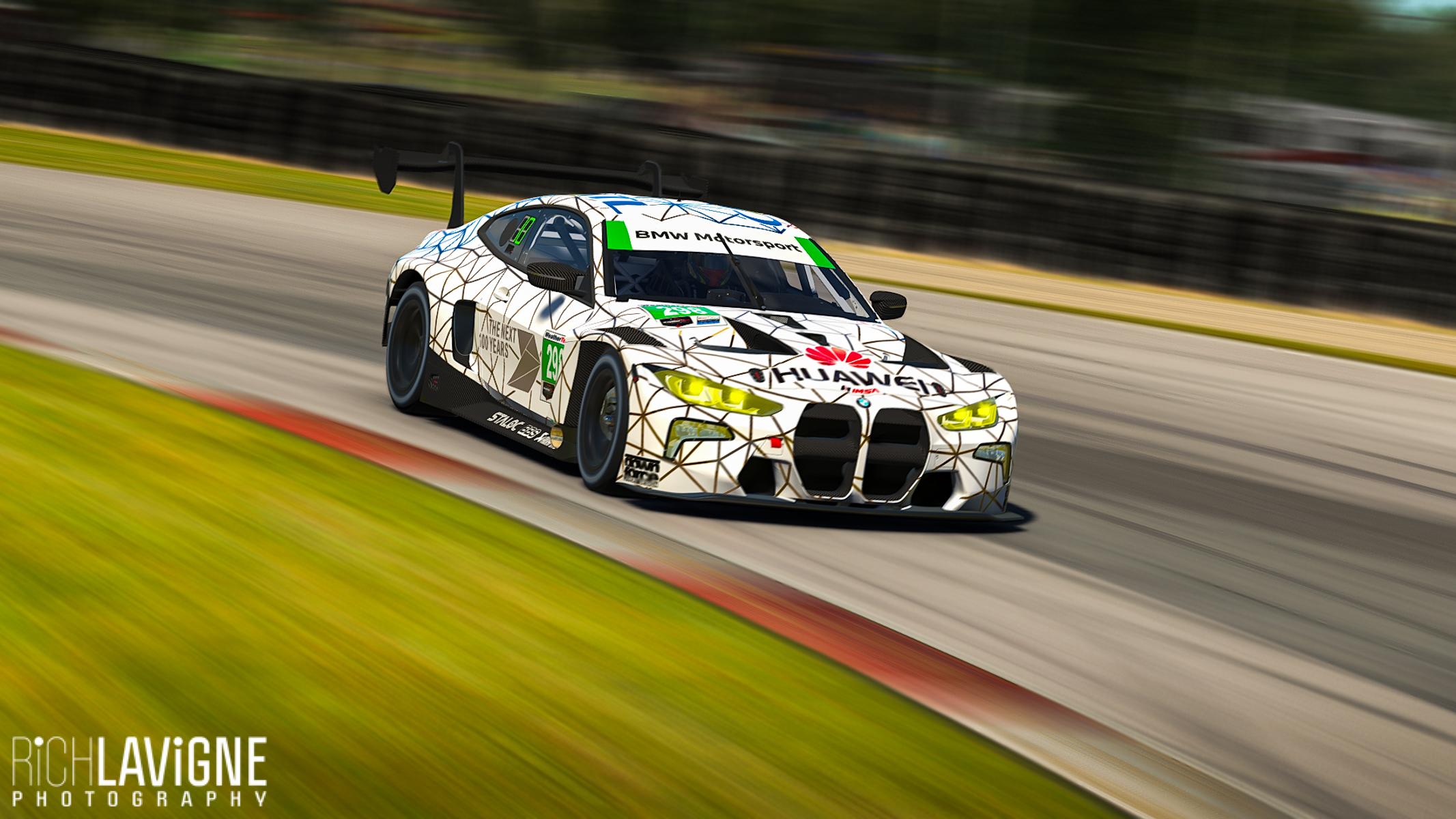 IMSA Version - BMW Next100 M4 GT3 by Richard Lavigne - Trading Paints