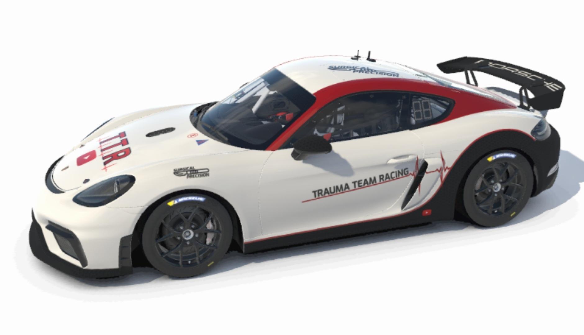 Trauma Team Racing Official Porsche Cayman GT4 Livery by Scott Mercer ...