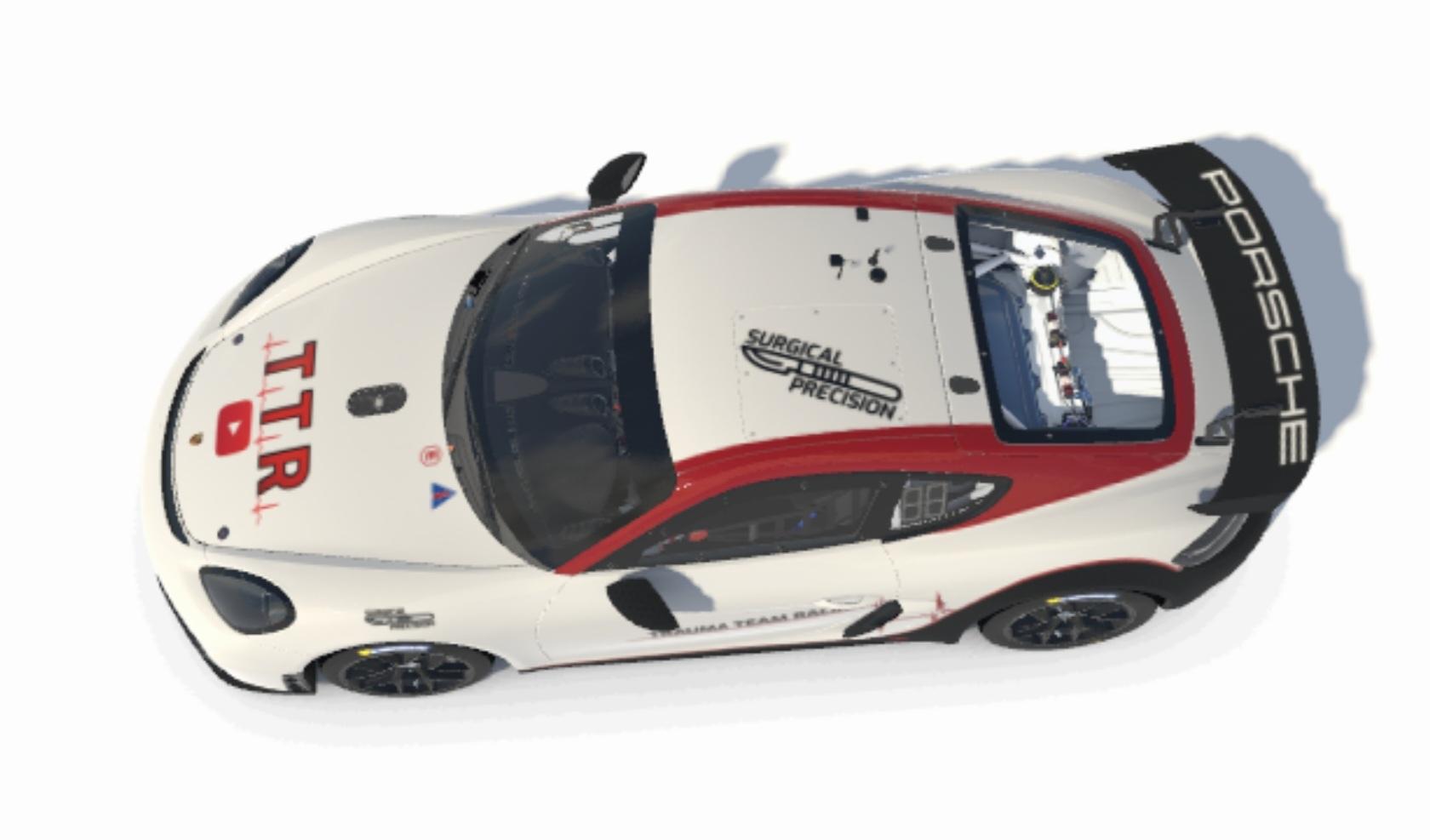 Trauma Team Racing Official Porsche Cayman GT4 Livery by Scott Mercer ...