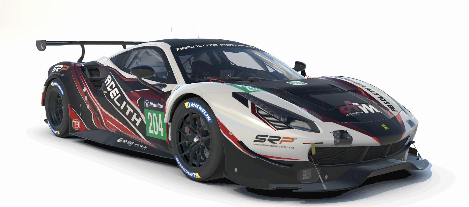 FERRARI 488 GTE ABSOLUTE MOTORSPORT ACELITH SIMRACING by Marcello ...