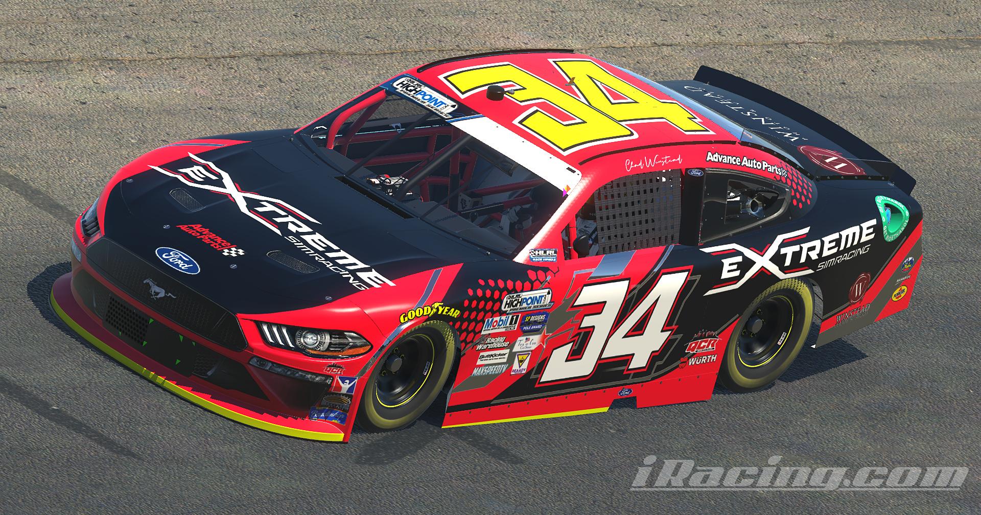 Chad Winstead - Extreme Sim Racing by Courtney Miracle - Trading Paints