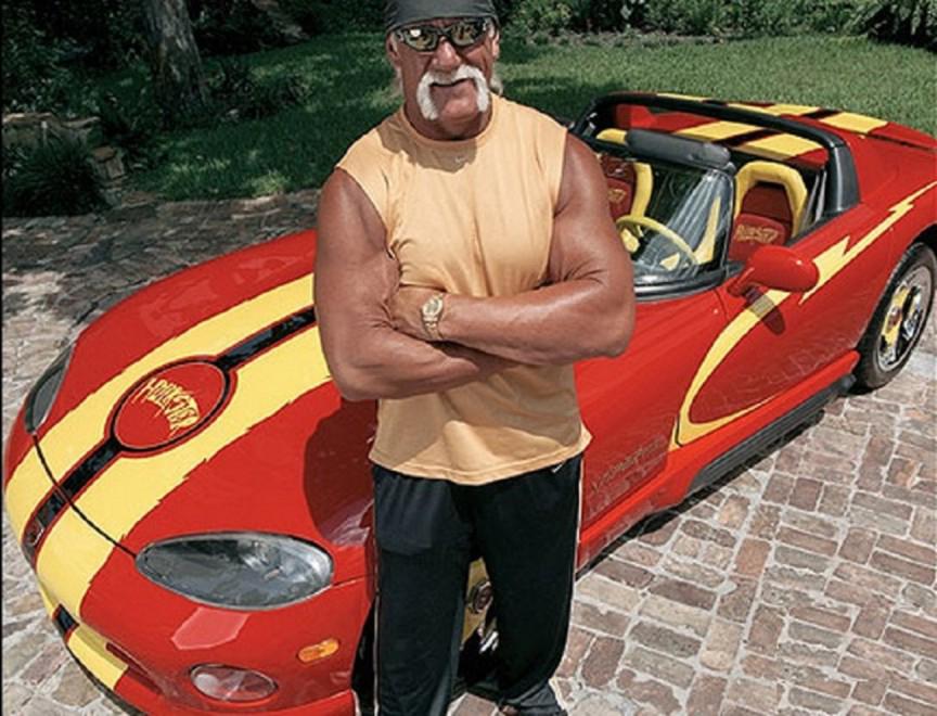 WWF Hulk Hogan car by Sean Boundy - Trading Paints