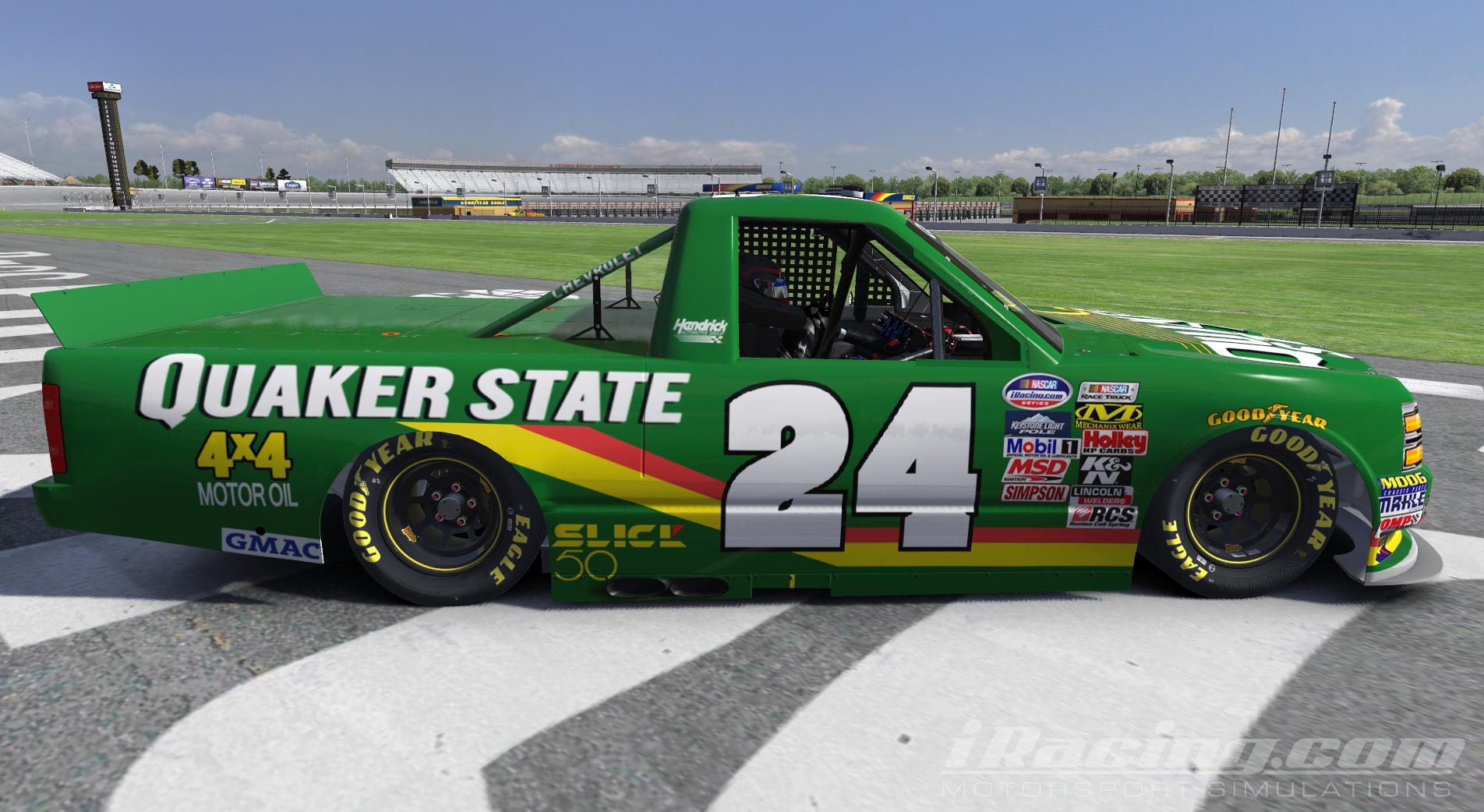 Jack Sprague 1997 Quaker State Scheme by Matt Ballard - Trading Paints
