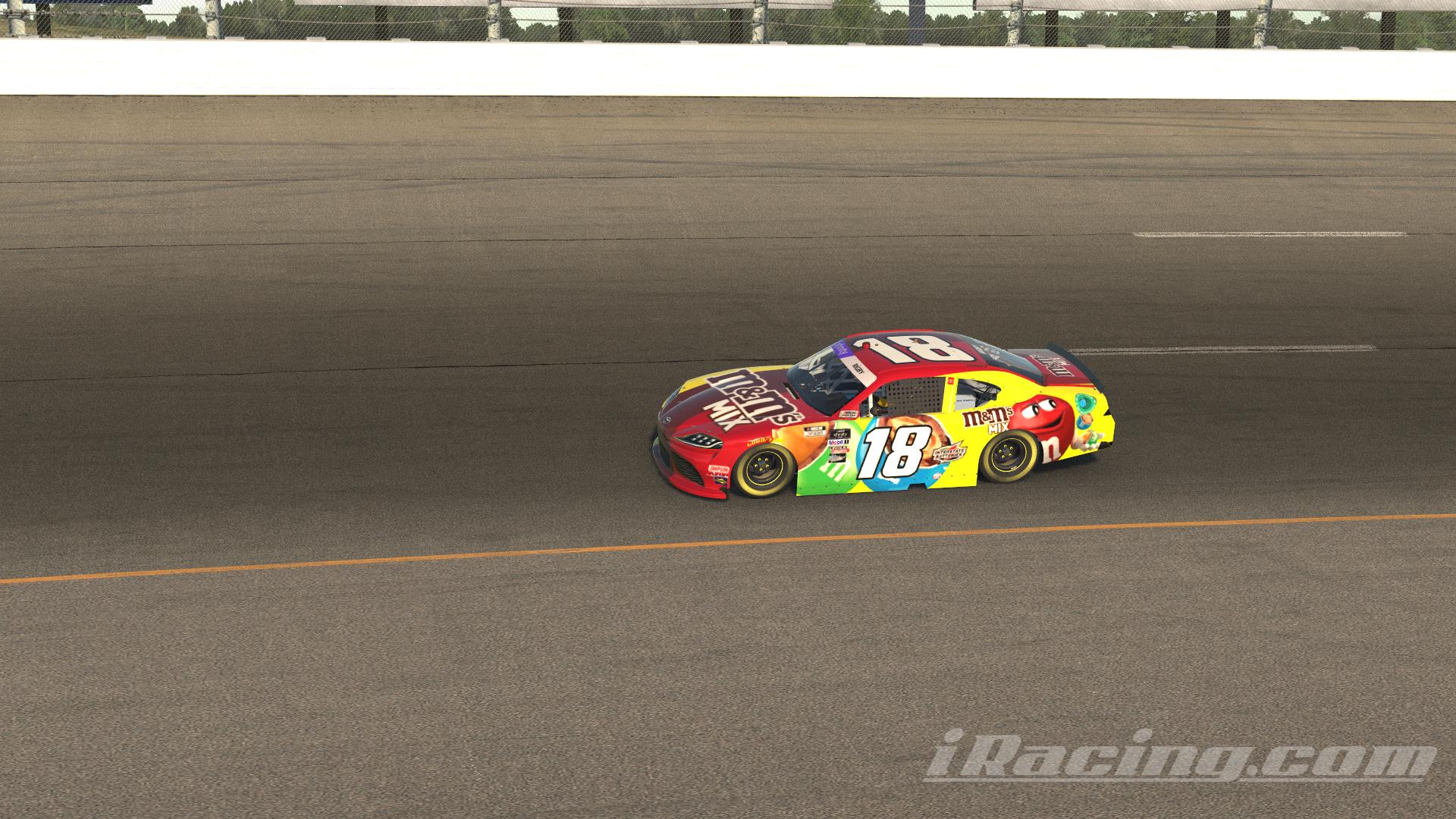 kyle busch m&ms mix supra custom number by Terri Rigby - Trading Paints