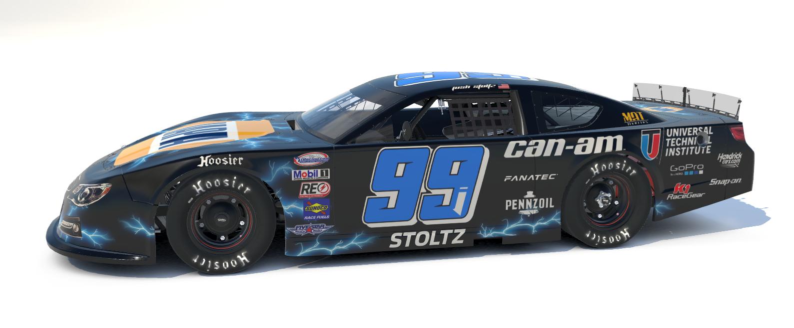 Stoltz #99 Blue late model by Matthew A Tomelleri - Trading Paints