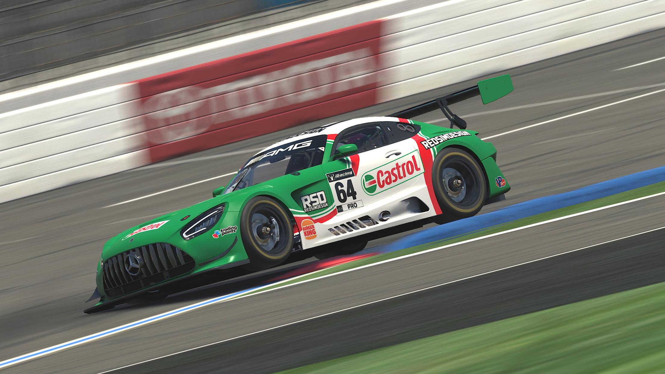 Castrol AMG GT3 EVO by Blaine Sparling - Trading Paints