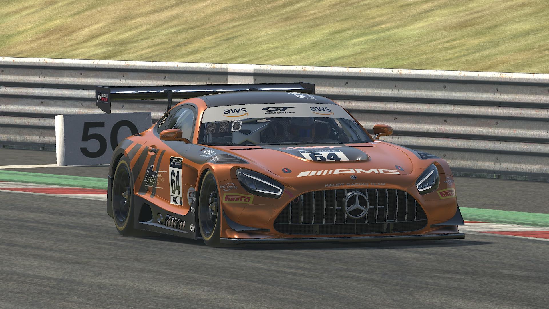 Haupt Racing Team Mercedes AMG GT3 by John Stetzel - Trading Paints