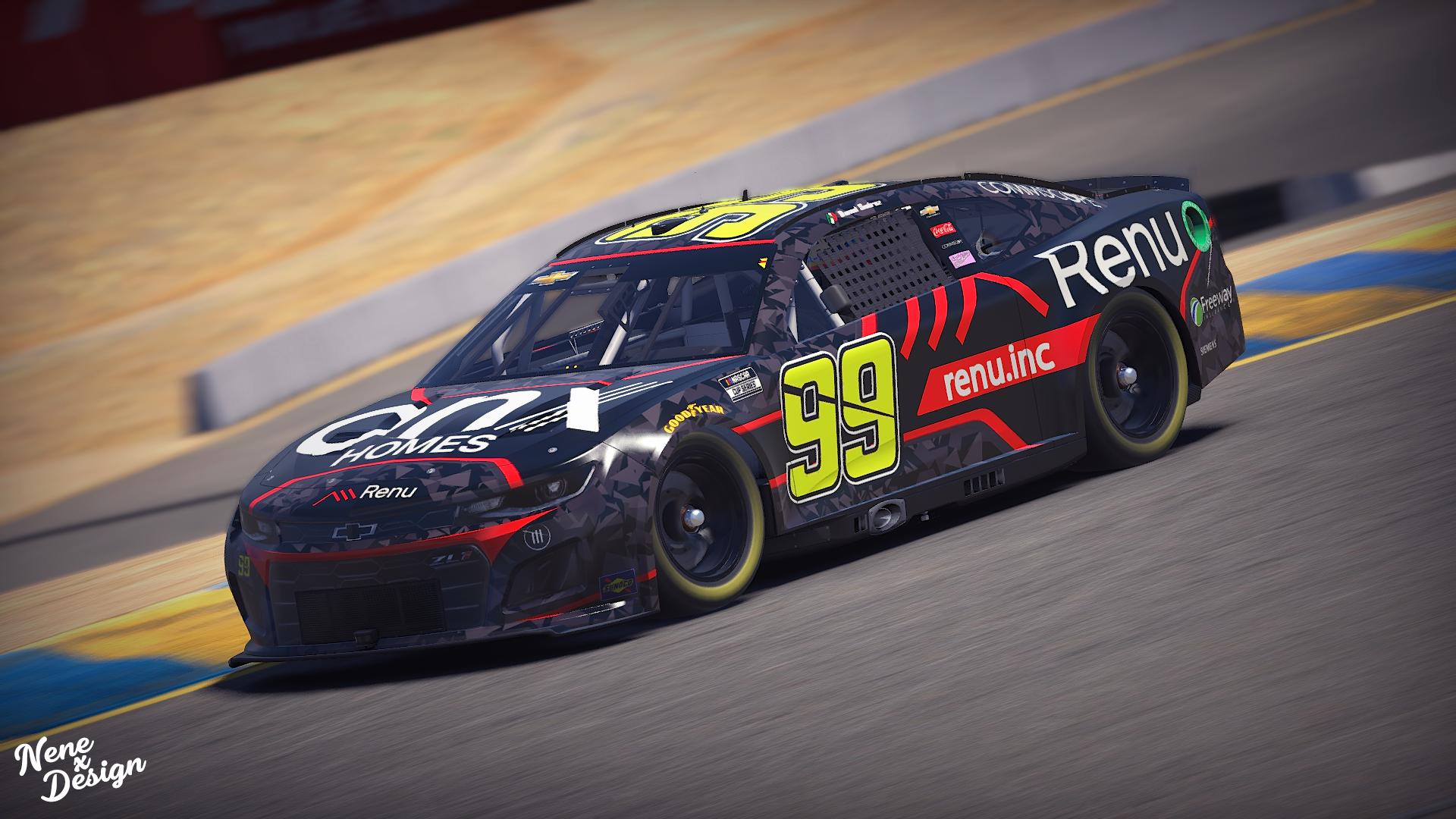 2022 Daniel Suarez #99 Trackhouse Racing - Sonoma by Alejandro ...