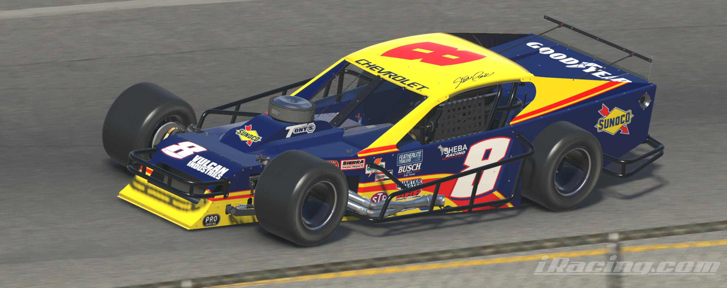 1996 #8 Steve Park - Featherlite Modified by William Goshen - Trading ...