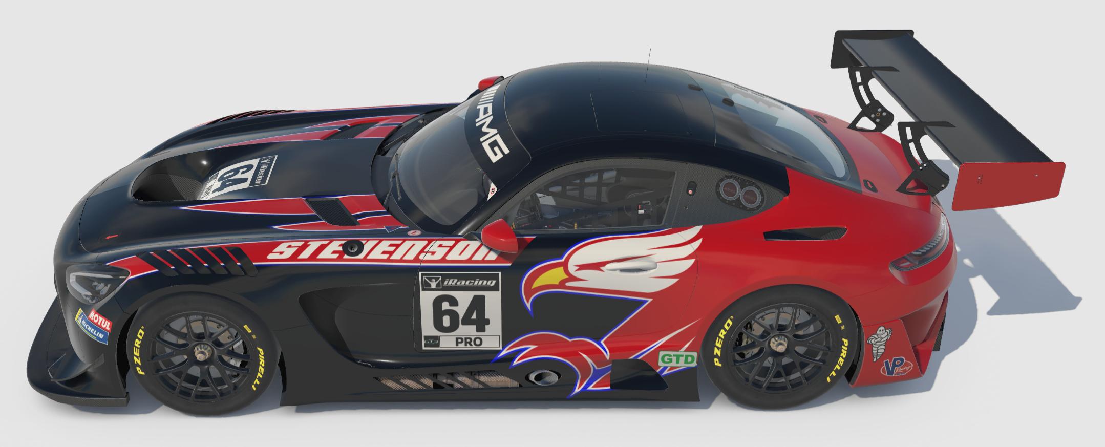 Stevenson Motorsports Mercedes by Bryan Bliss2 - Trading Paints