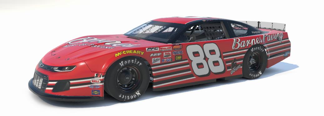 2022 #88 Barnes Paving Throwback (2002) - Doug Barnes Jr. by Victor ...