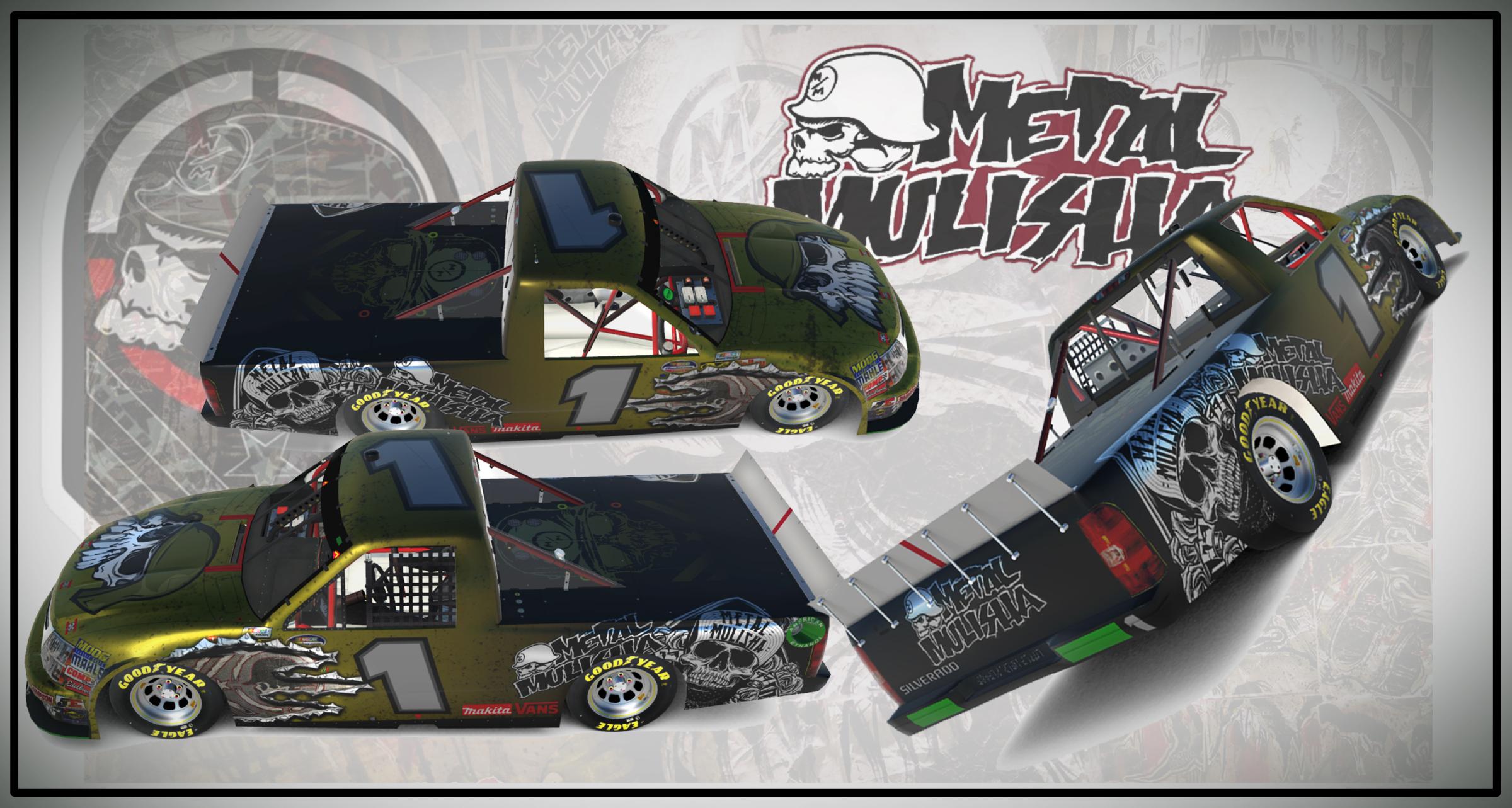 Metal Mulisha 2008 NASCAR Truck by Josh M. - Trading Paints