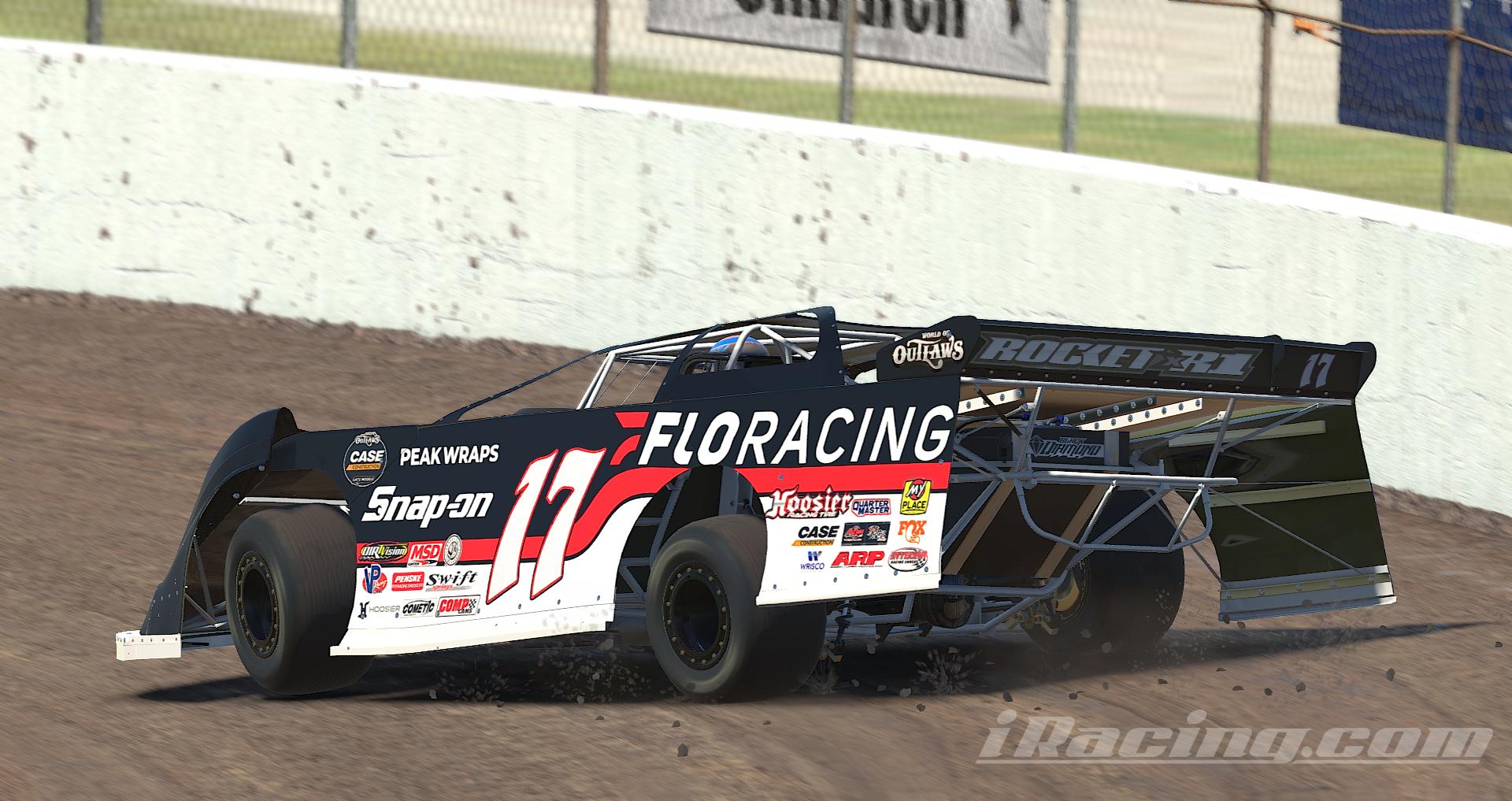 Tim Rehl Flo Racing Dirt Late Model by Bryce Hoffman - Trading Paints