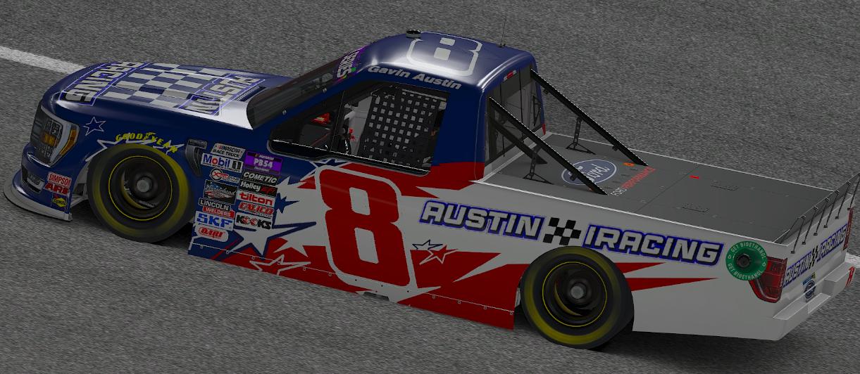 Gavin Austin Patriotic PBR 8 scheme by Gavin Austin - Trading Paints