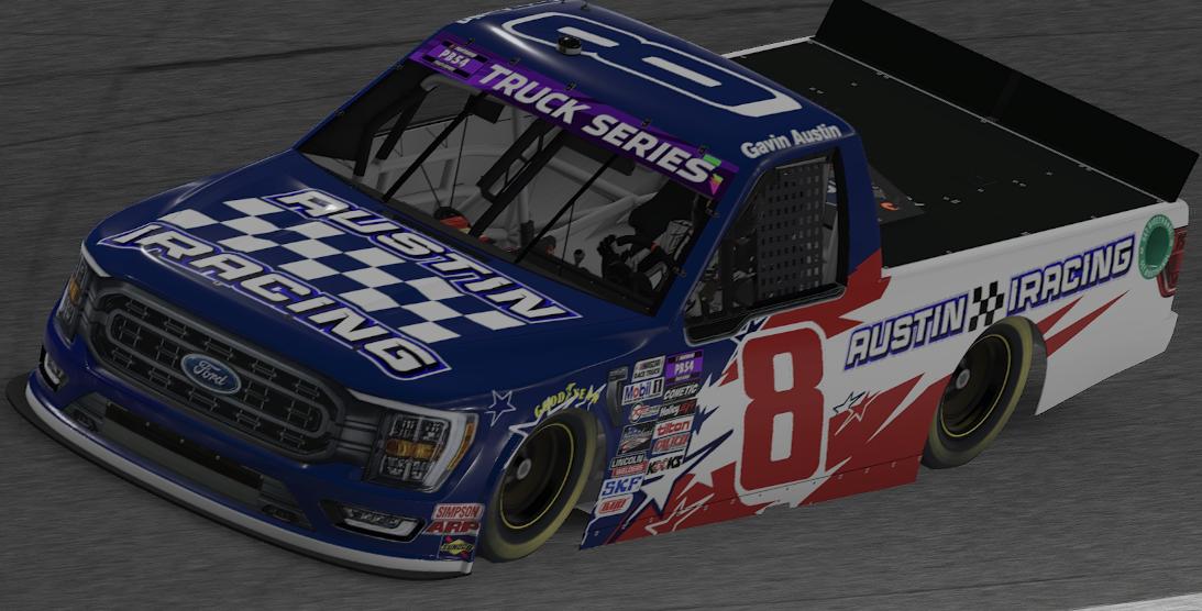 Gavin Austin Patriotic PBR 8 scheme by Gavin Austin - Trading Paints