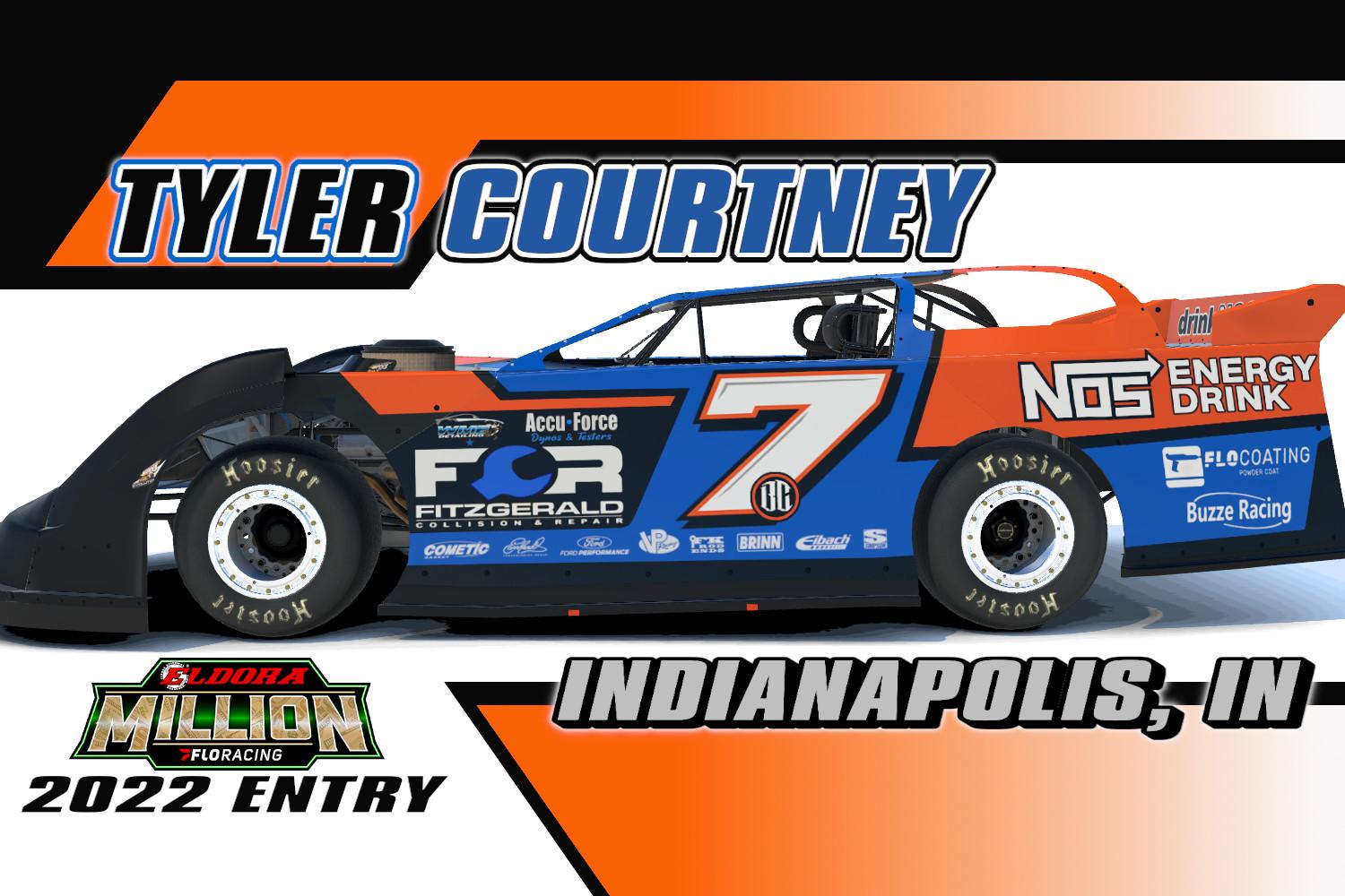 Tyler Courtney, #7 by DJ Hores - Trading Paints