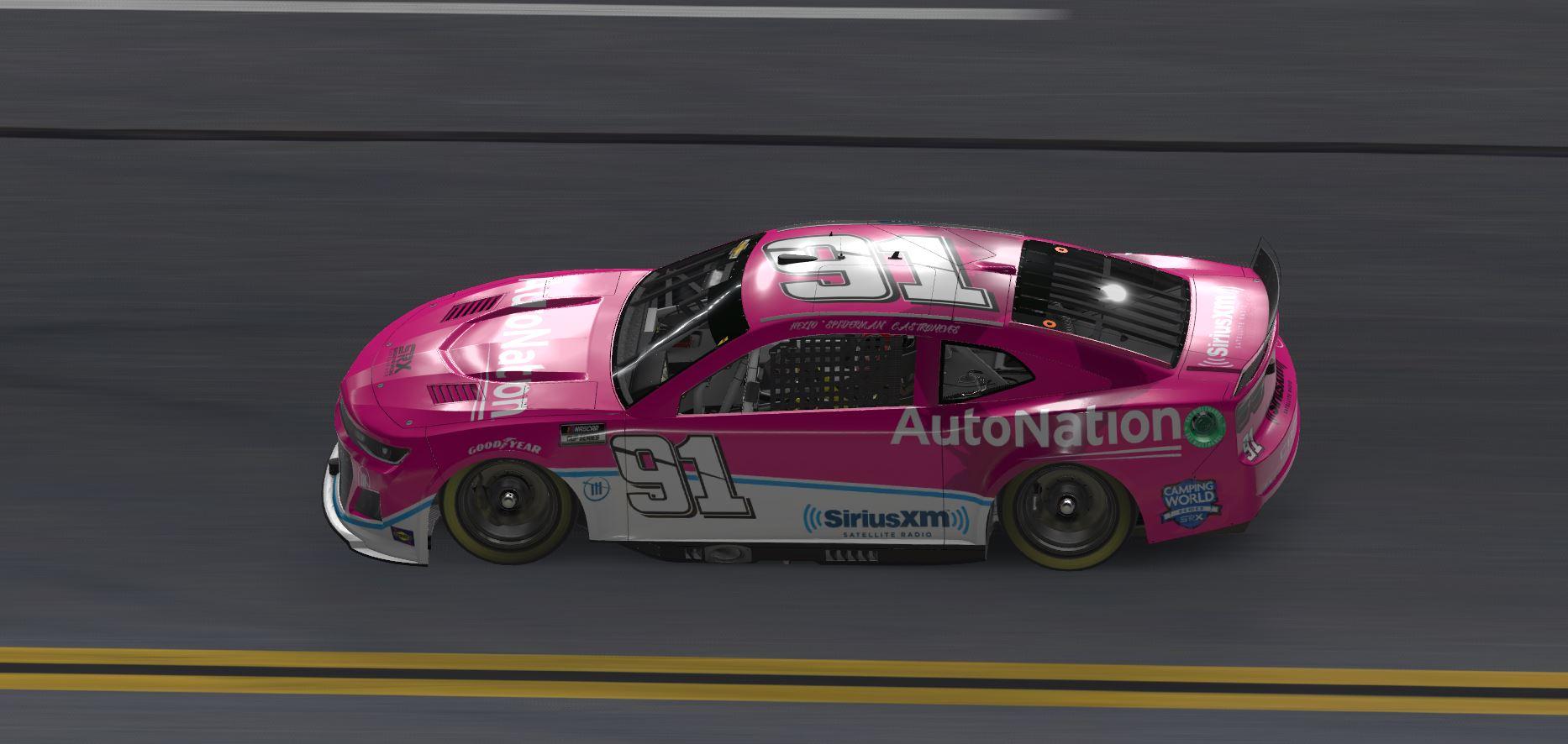 Helio Castroneves 2023 Autonation/SiriusXM Trackhouse Camaro #91 ...