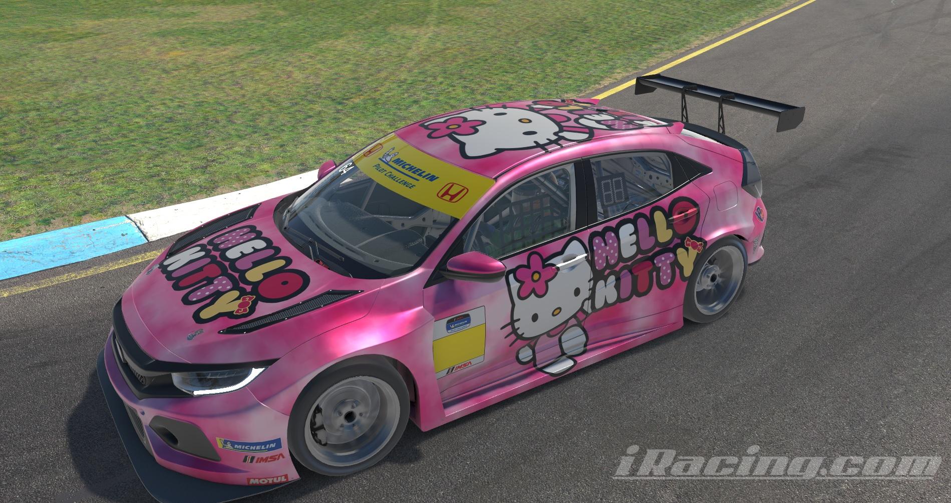 Honda Civic Type R Hello Kitty by Chris Bull - Trading Paints
