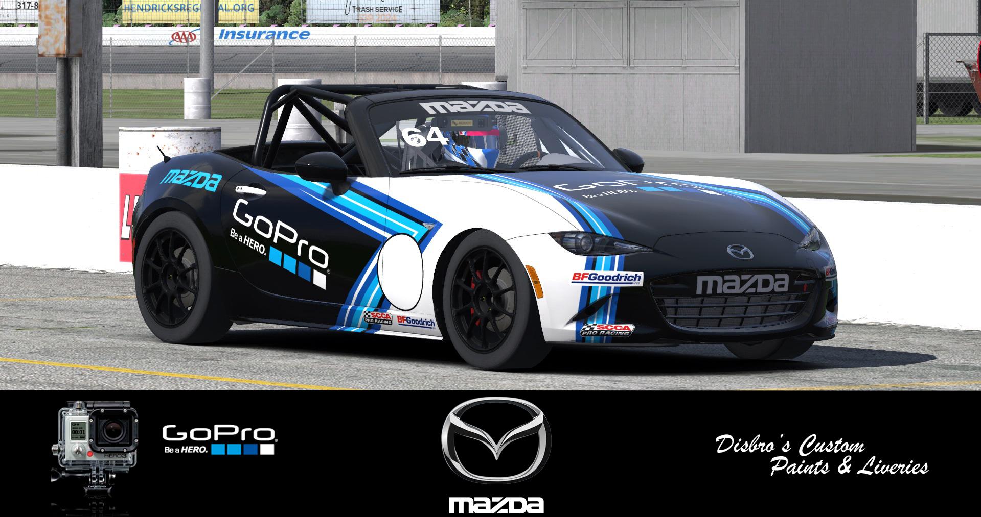 GoPro MX-5 Global Cup Car by Sean Disbro2 - Trading Paints