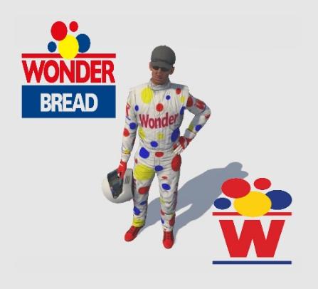 Wonder Bread Suit by Bernie Mobbs - Trading Paints