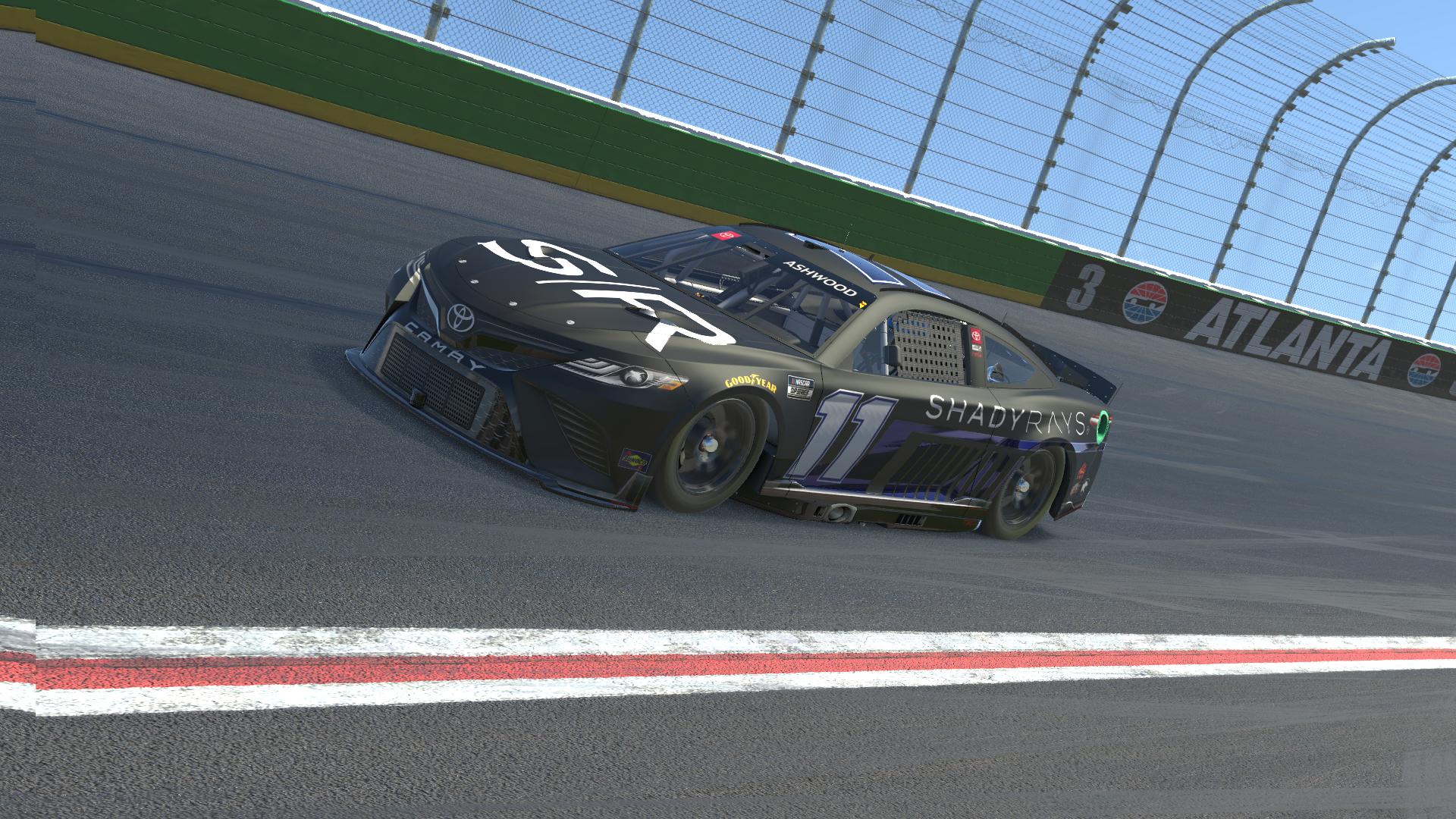 Shady Rays Denny Hamlin Number 11 by AJ Ashwood - Trading Paints