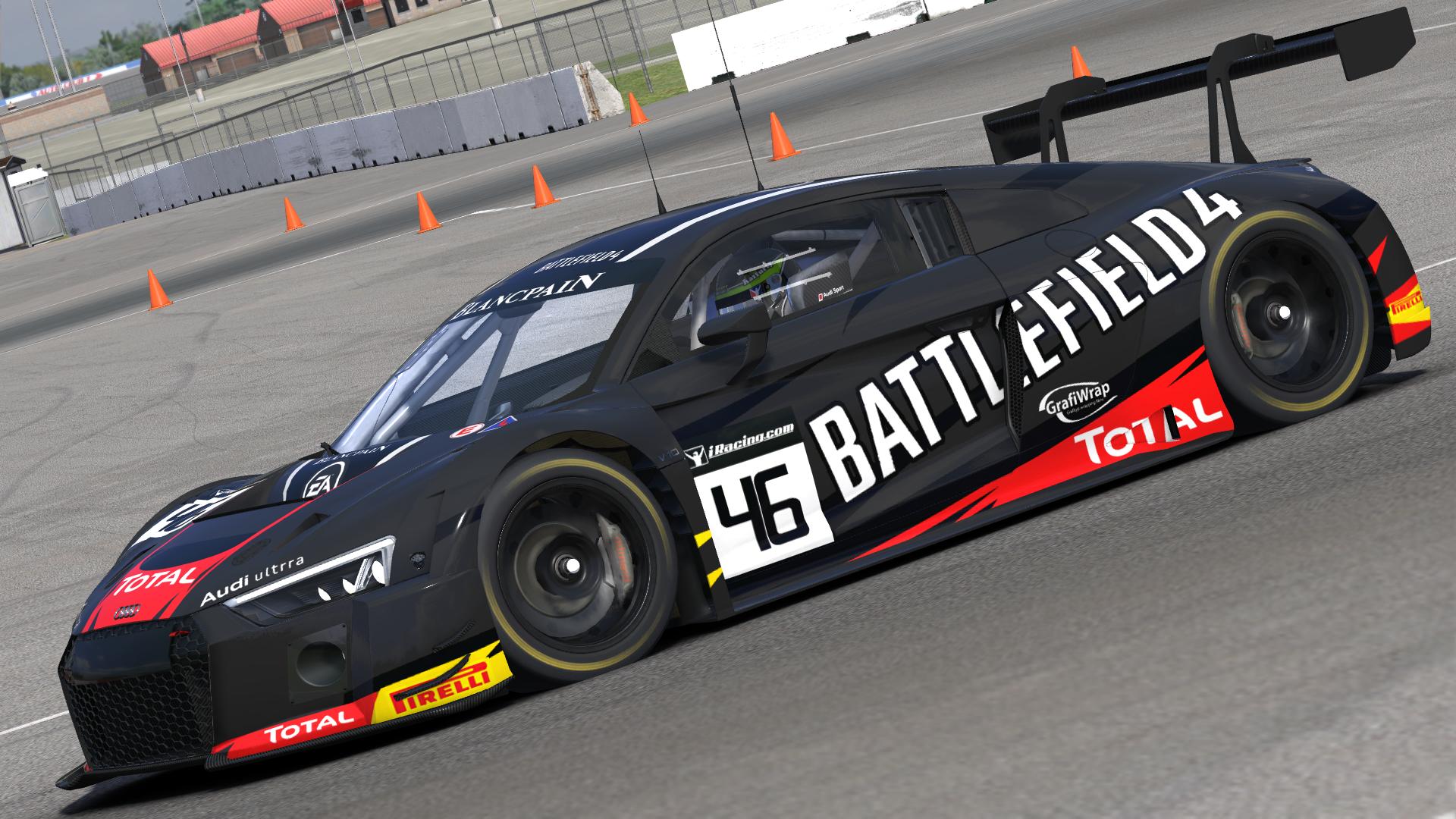 Audi R8 BF4 Replica by Dillon Raffurty - Trading Paints