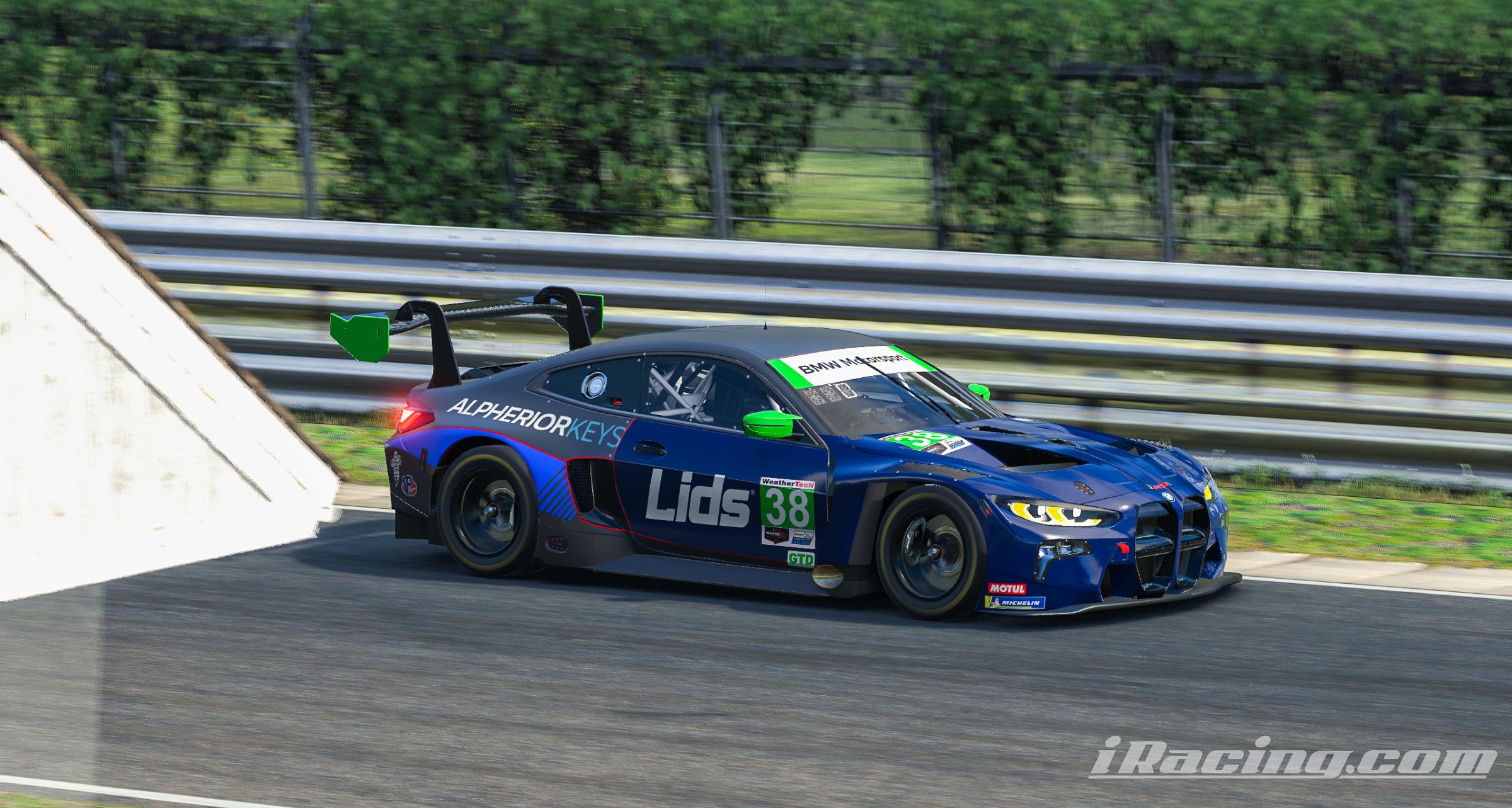 Custom Lids BMW iRacing version by Christopher N. - Trading Paints