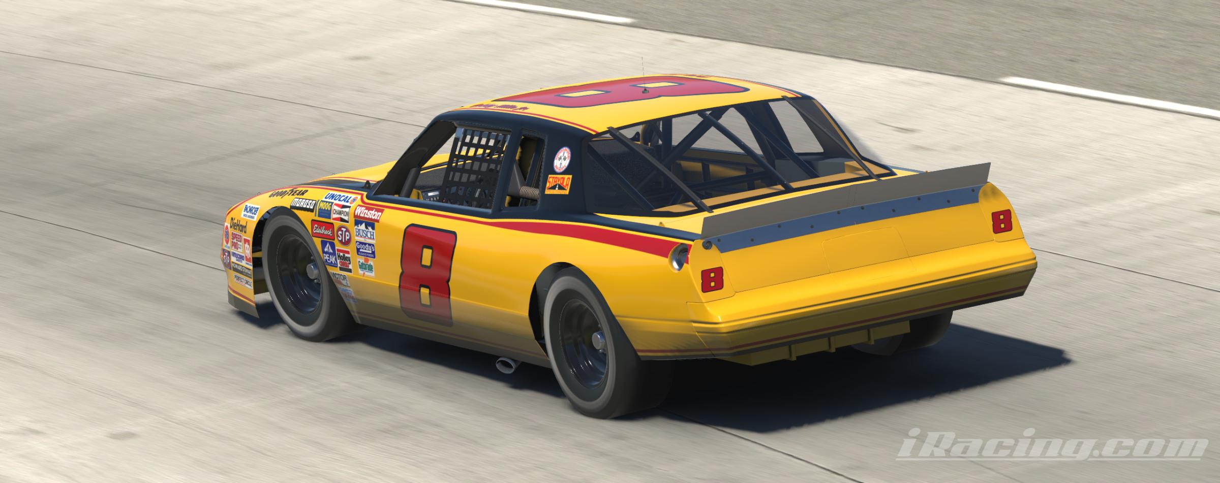 1985 #8 Bobby Hillin, Jr. - Winston Cup by William Goshen - Trading Paints