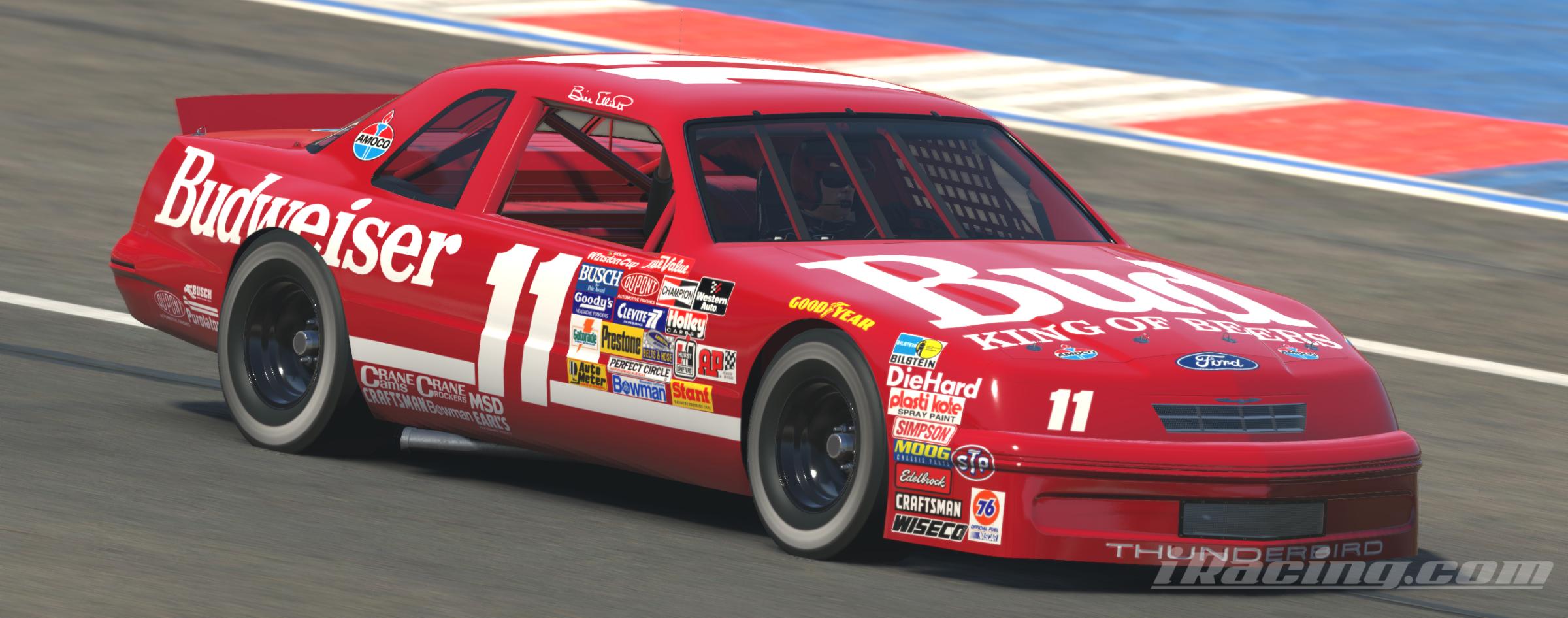 1994 #11 Bill Elliott Budweiser Ford - Winston Cup by William Goshen ...