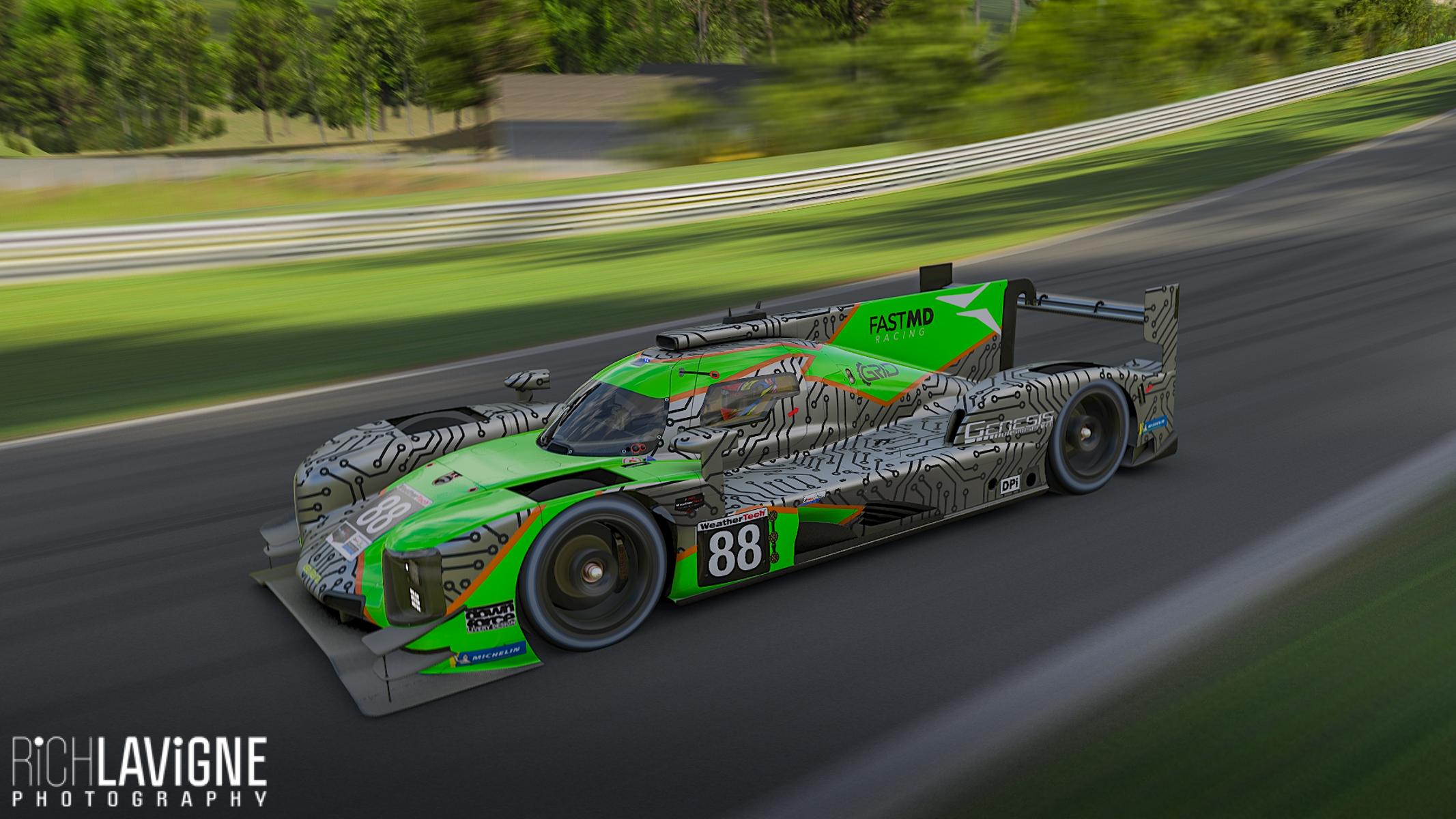 FASTMD x Genesis LMP2 by Richard Lavigne - Trading Paints