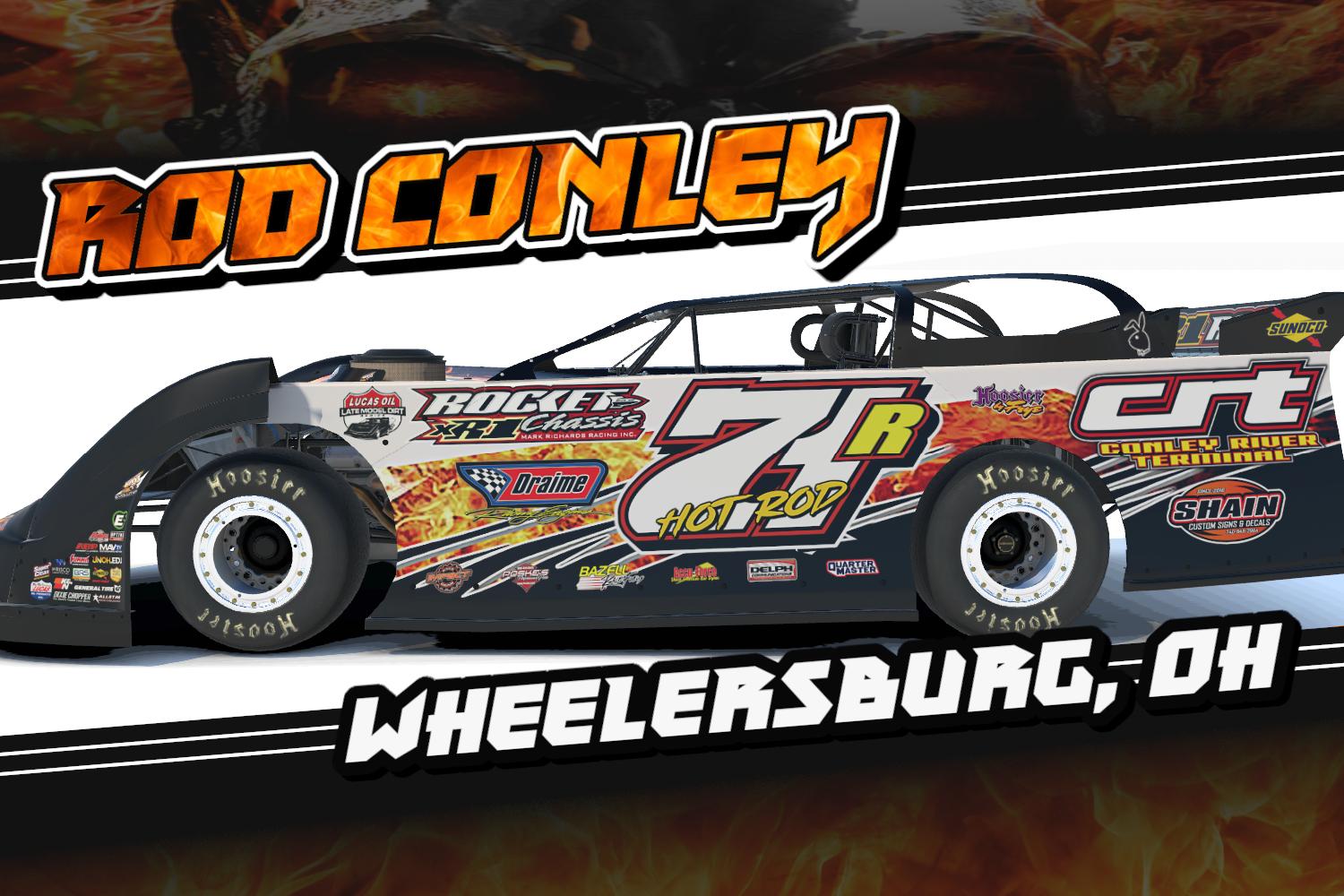 Rod Conley, #71R by DJ Hores - Trading Paints