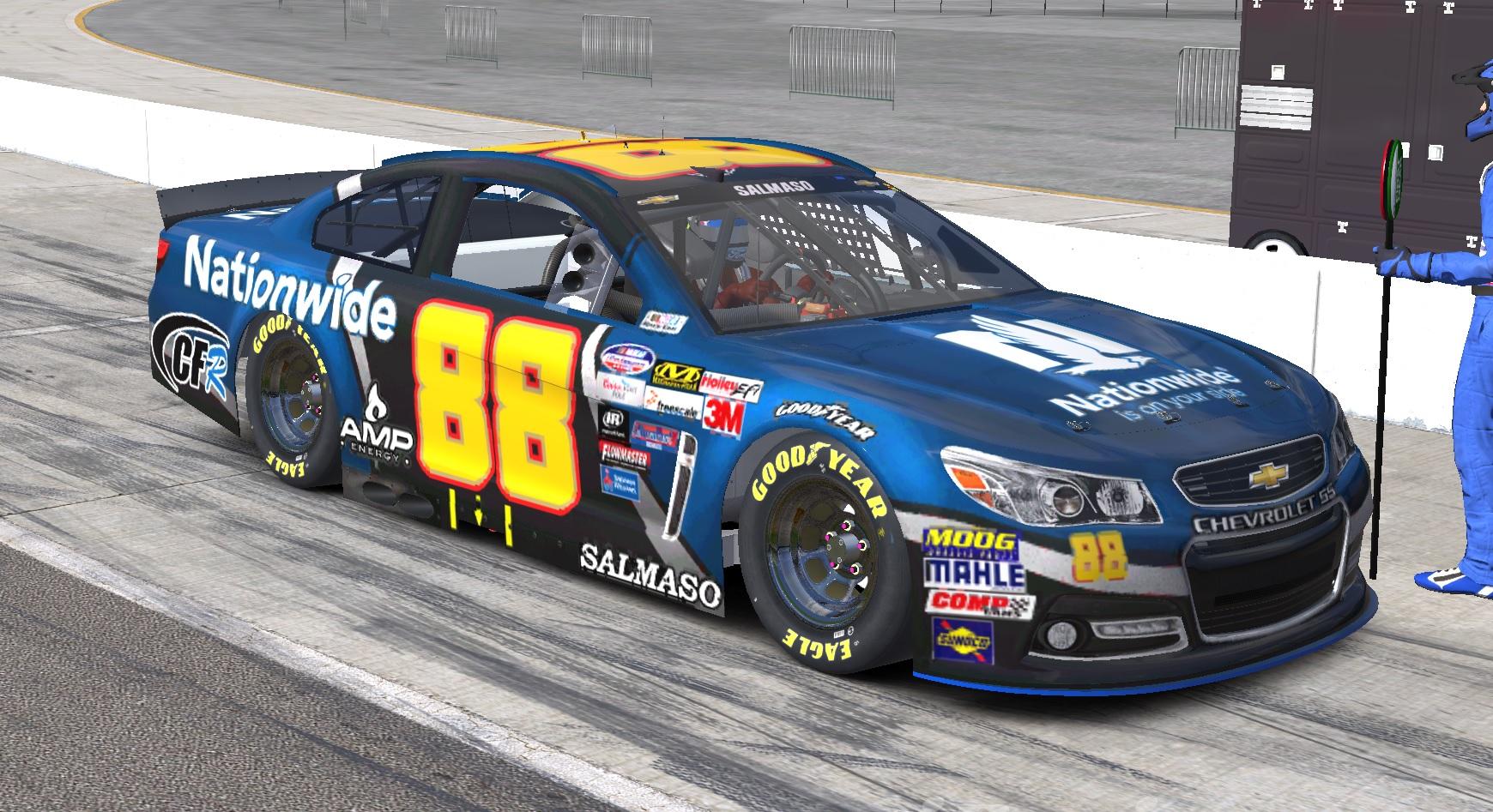 Nationwide CFR Chevy SS by Luis Salmaso - Trading Paints