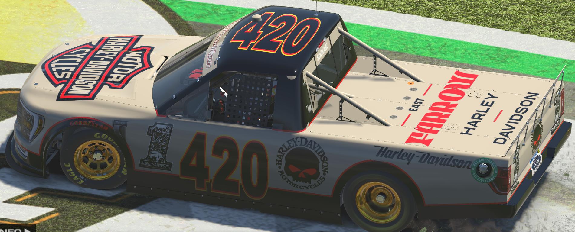 Farrow Harley Davidson VROD Ford F150 by Todd Schwarz - Trading Paints