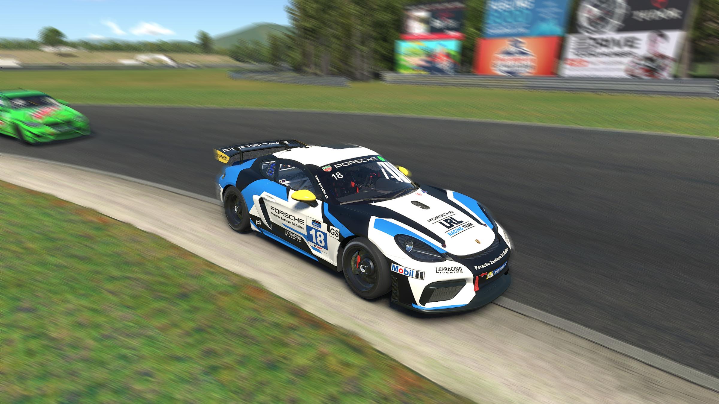 Porsche 718 Cayman GT4 LRL Racing Team Livery by Gianluca Bresci ...