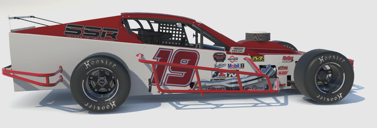 Justin Hamlin Tour Modified by Steven Ayers Jr - Trading Paints