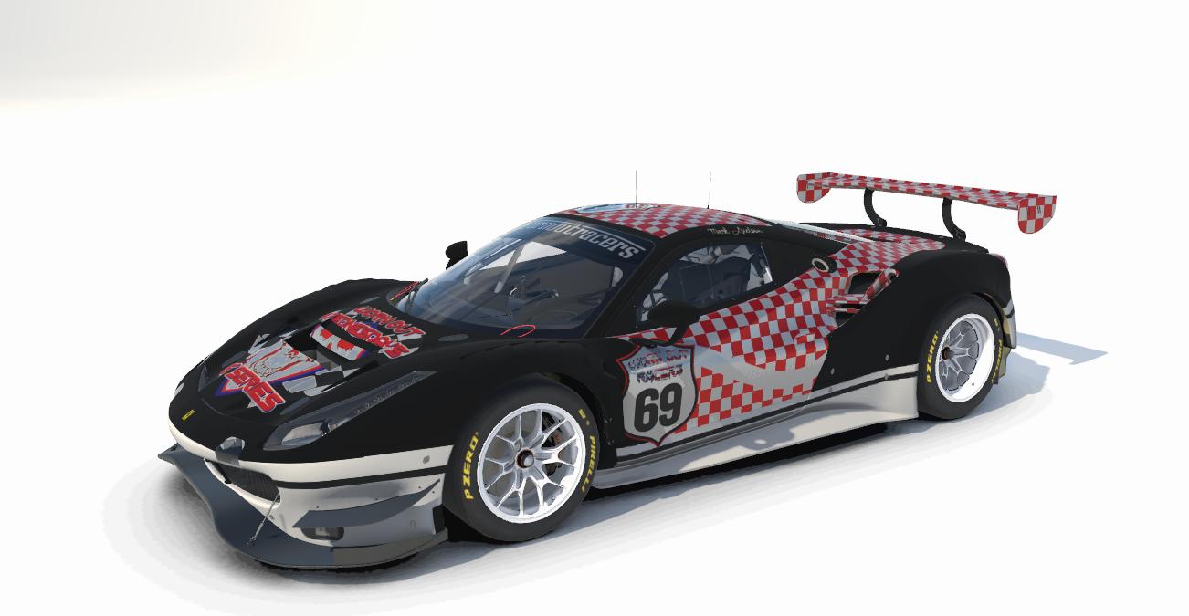 Ferrari Evo - Vans Shoes - Sharky by Mark Axelson - Trading Paints