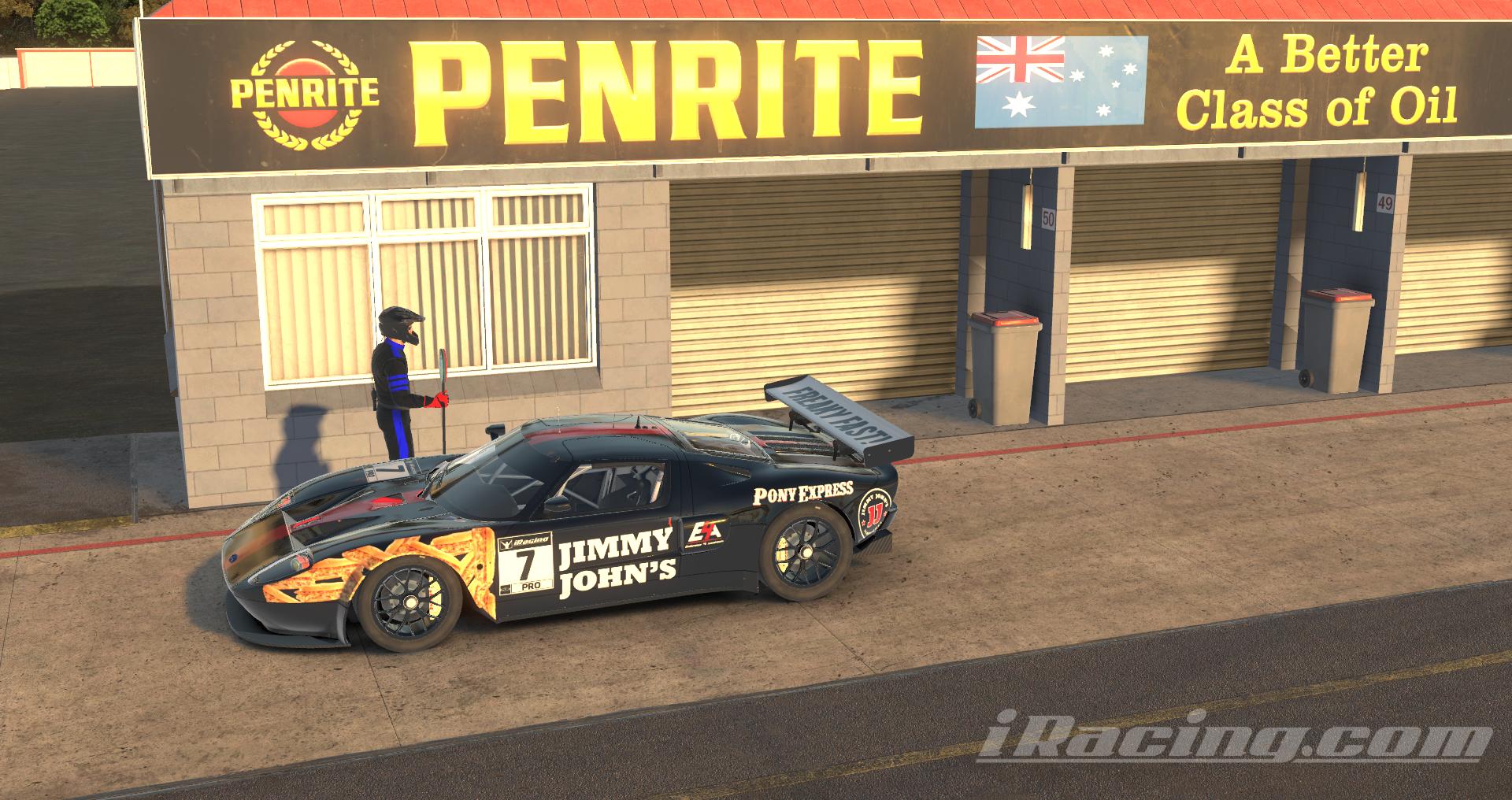 Jimmy Johns Ford - Iracing Template by Marcus Osborne - Trading Paints