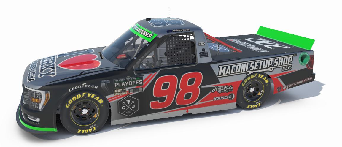 Presley Sorah Playoff Truck by Gavin Newton - Trading Paints