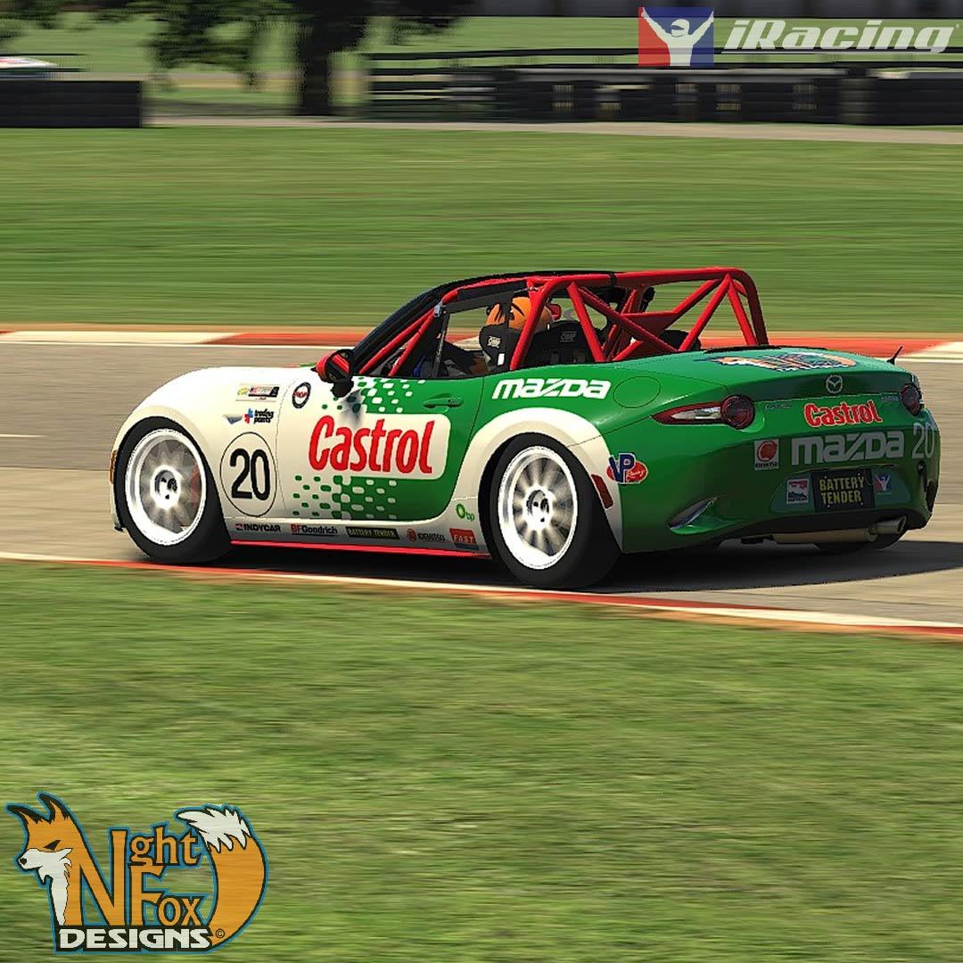 Castrol Fantasy Global MX5 Livery by Steven B. - Trading Paints