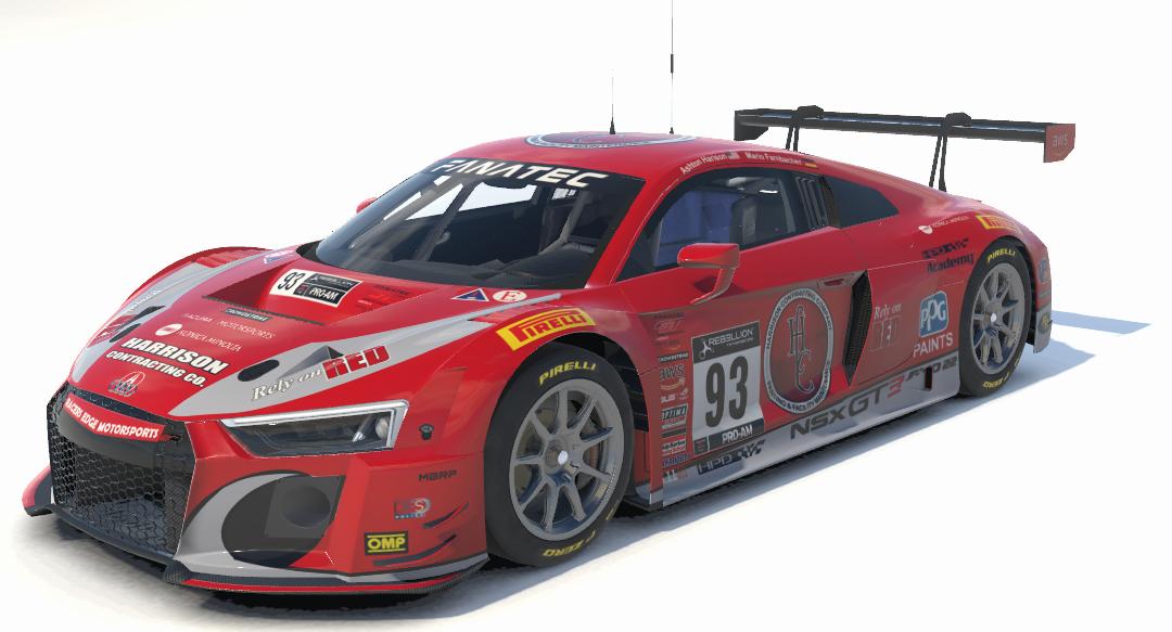 Racers Edge #93 Acura NSX GT3 Evo22 (Audi R8) by Ryan K. - Trading Paints