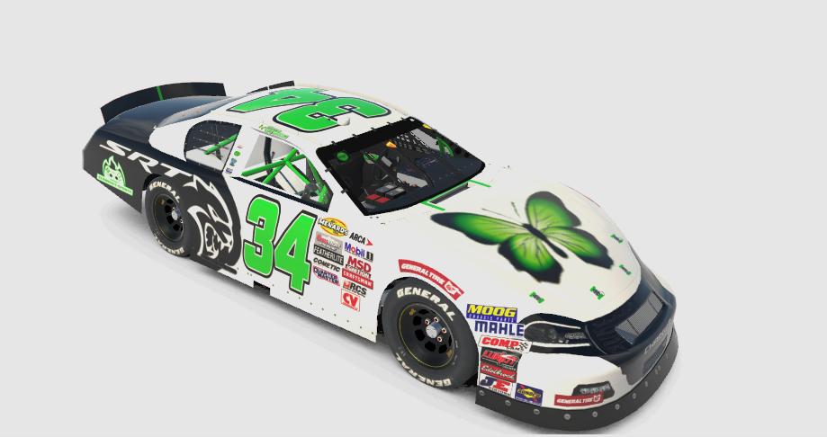 #34 Charger White by Matthew Kopp - Trading Paints